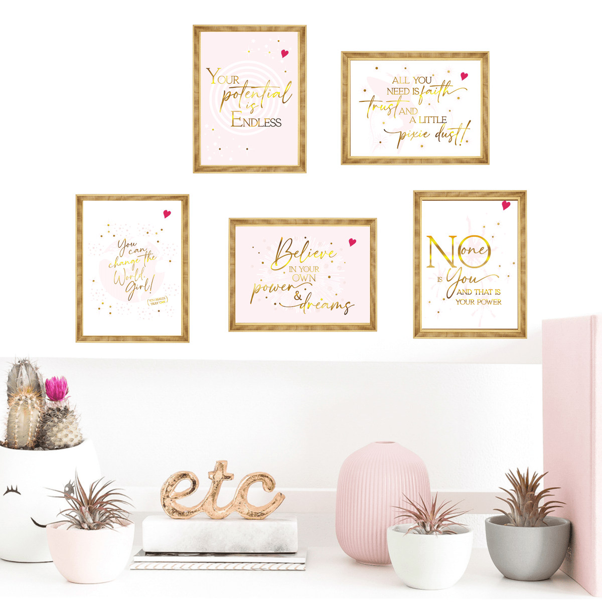 Luxury Inspirational Prints – Girl Boss Collection | Girl Power 24/7